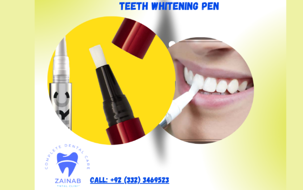 Teeth Whitening Pen Achieve a Brighter Smile - Zainab Dental Clinic